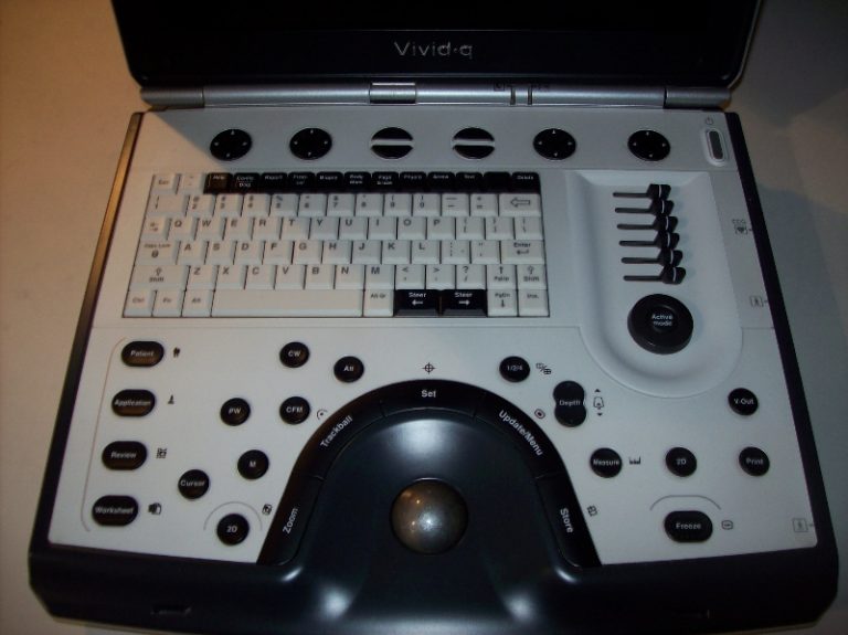 Used GE Vivid q Cardiac Ultrasound Machine For Sale From Strata Imaging